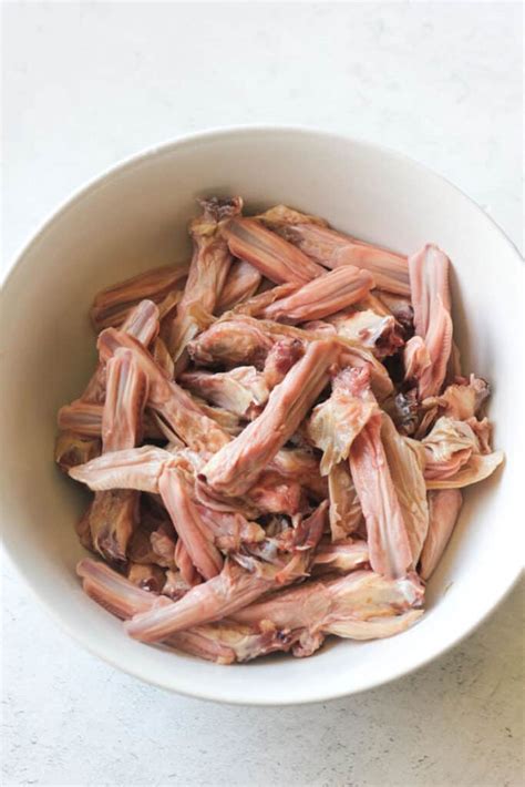 Sweet And Savory Simmered Duck Tongue Recipe The Top Meal