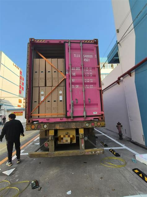 One Container Shipment Completed Busy Back From Ise Exhibition Niya Huang Interactive Flat Panel