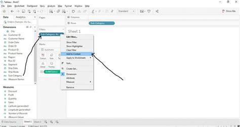 Tableau Filters Tutorial Prwatech