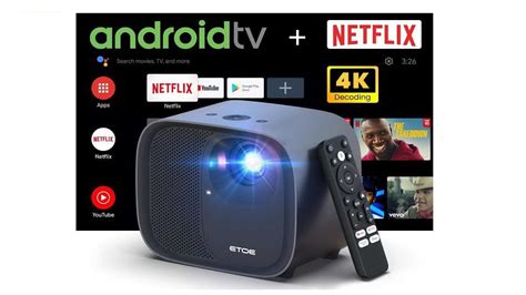Etoe E3 Pro Mini Fhd Projector With Android Tv 11 For A Good Price