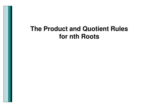 Ppt Section P3 Radicals And Rational Exponents Powerpoint