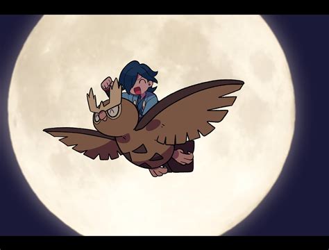 Falkner And Noctowl Pokemon And 1 More Drawn By Tyako089 Danbooru