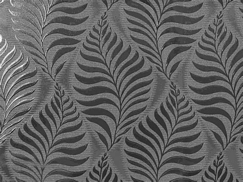 All Over Metallic Leaf Pattern Foil Vinyl Wallpaper Wallpaper Johns