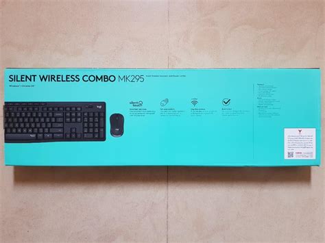 Logitech MK295 Silent Wireless Keyboard And Mouse Computers Tech Parts Accessories