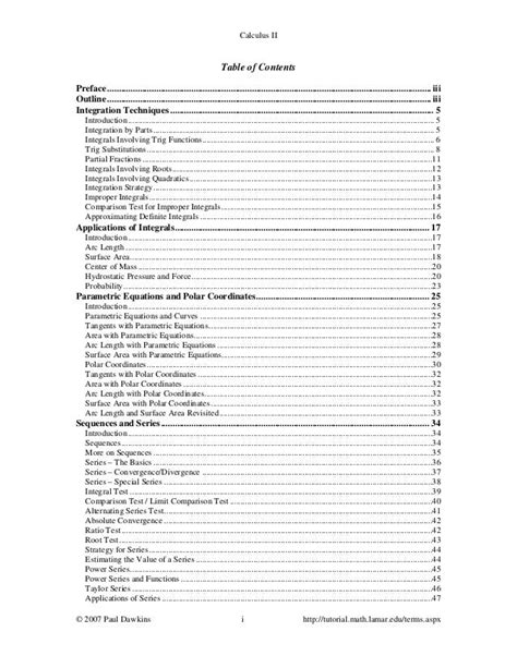 Calc Ii Completeassignments