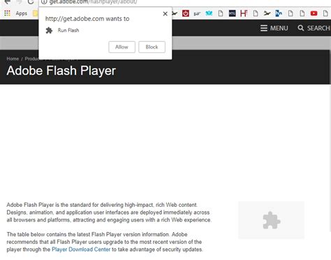 Unblock Adobe Flash Player On Windows Chrome Firefox Edge Safari