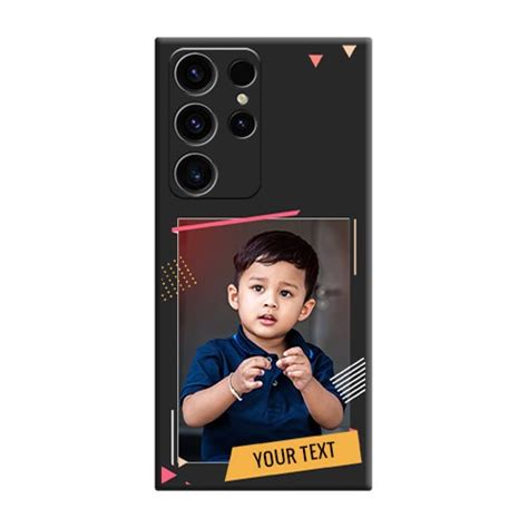 Buy Samsung Galaxy S Ultra G Photo On Space Black Soft Matte Back Cover Photo Frame With