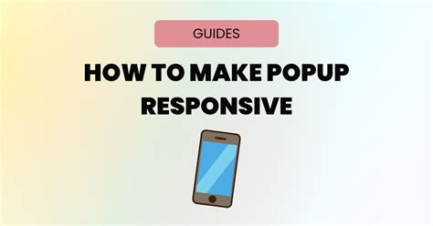 Make Popup Responsive