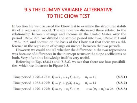 Ppt Econometrics I Powerpoint Presentation Free Download Id1882621
