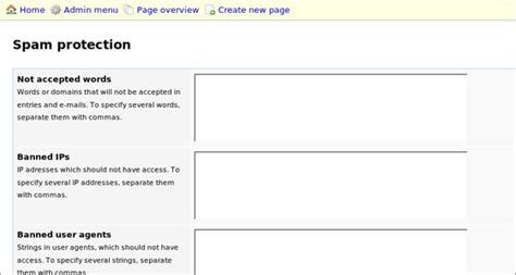 phpsqlitecms spam protection tutorial fastwebhost tutorials