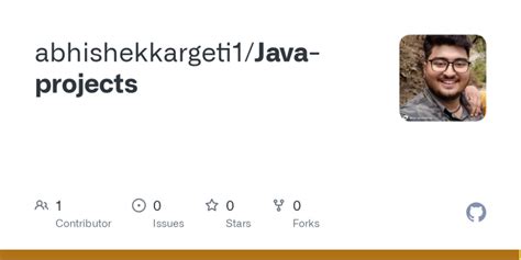 Abhishek Kargeti On Linkedin Github Abhishekkargeti1java Projects