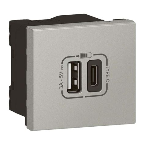 Legrand Charging Socket Arteor Usb Type A Usb Type C 42 Off