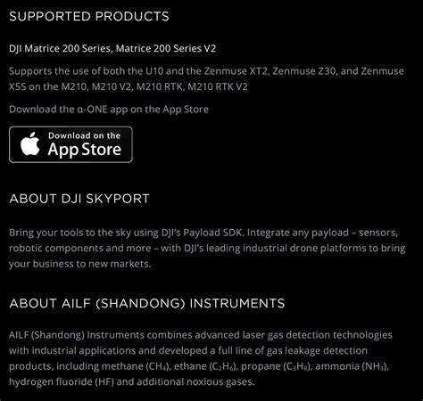 U10 Uav Based Laser Methane Leakage Detector For Dji Matrice 300 Series