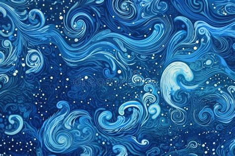 Abstract Sky Image With Swirls Generative Ai Stock Illustration Illustration Of Backdrop