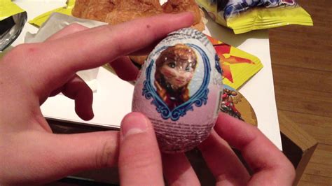 Disney Frozen Surprise Egg And Chipicao Scooby Doo Caps To Collect 2014