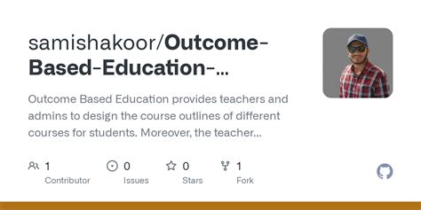 Github Samishakooroutcome Based Education System In Java Outcome