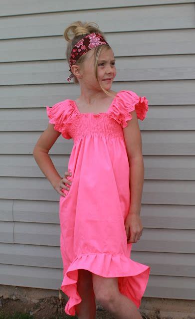 Shirred Asymmetrical Maxi Summer Dress Diy Tutorial Wow That Was A