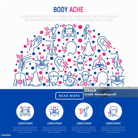 몸 아파 얇은 라인 아이콘으로 30 원에 개념 편두통 치 통 눈 귀 코 소변 가슴 통증 생리 관절 관절염 때 통증 웹 페이지