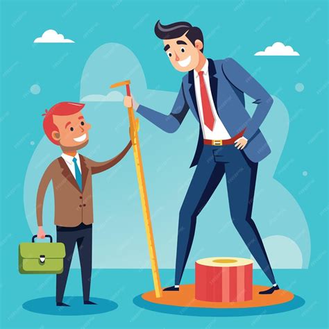 Premium Vector Measure Employee Performance Evaluation Or Assessment