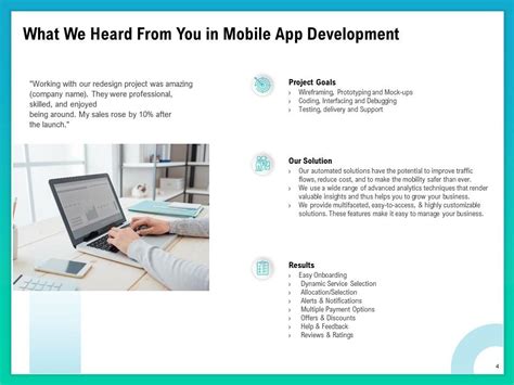 Proposal For Mobile App Development Powerpoint Presentation Slides Presentation Graphics