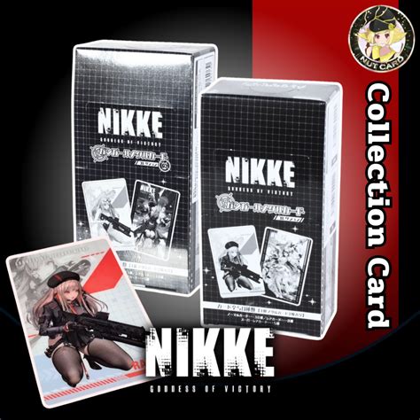 Collection Card Goddess Of Victory Nikke Gun Girl Metal Card