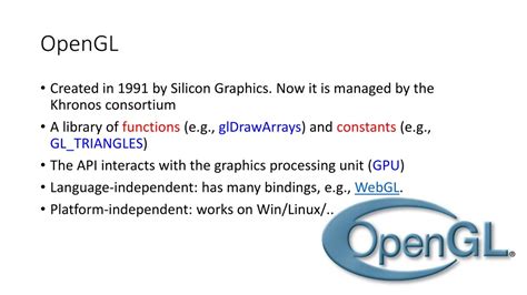 Ppt Opengl Rendering Pipeline Powerpoint Presentation Free Download