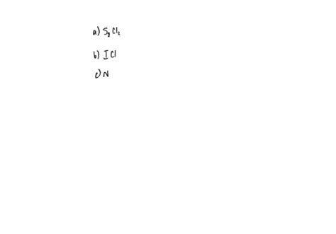 solved write formulas for the following molecular compounds a