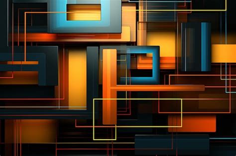 Premium Ai Image Sculpting The Future With Dynamic Patterns In Motion