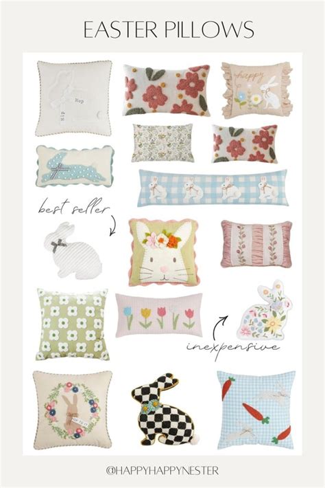 Easter Pillows Happy Happy Nester