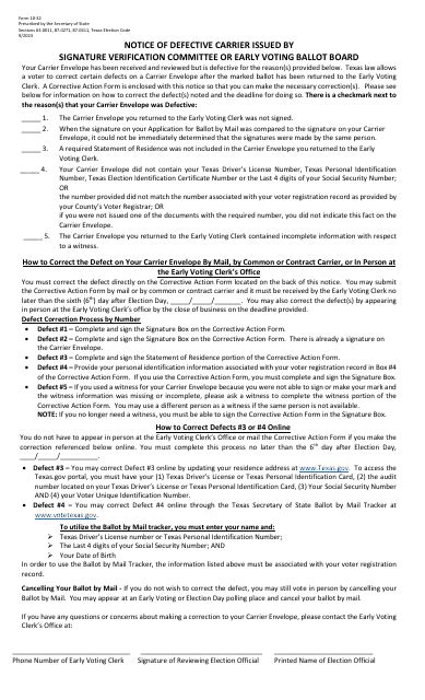 Form 10 32 Fill Out Sign Online And Download Fillable Pdf Texas
