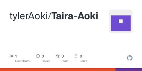 GitHub TylerAoki Taira Aoki