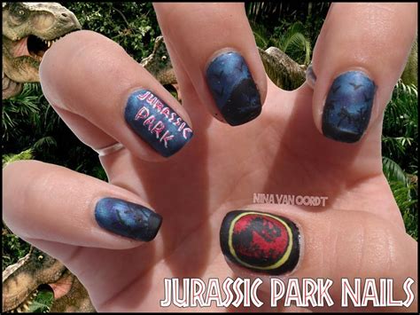 Jurassic Park Nails By Jawsofkita Lovehim On Deviantart Nails