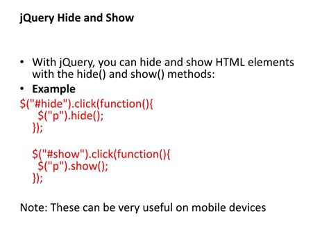 Ppt Jquery A Javascript Library Hard Things Made Eas Ier