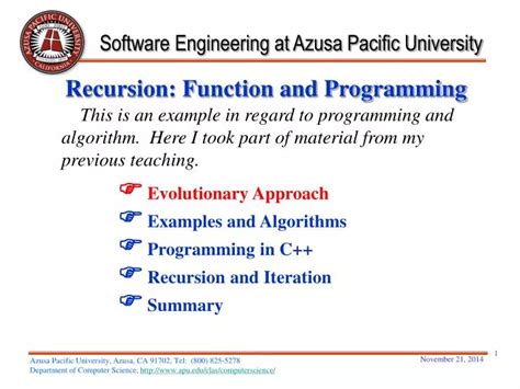 PPT Recursion Function And Programming PowerPoint Presentation Free Download ID 6927984