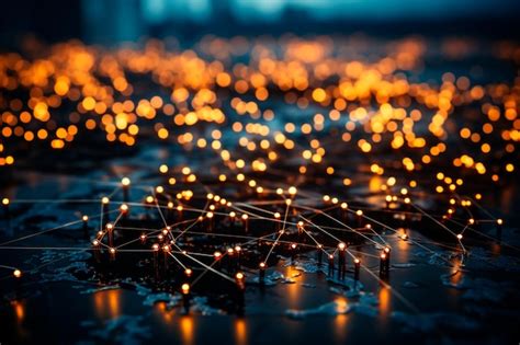 Premium Ai Image Global Network Concept Premium Ai Image Global Network Concept