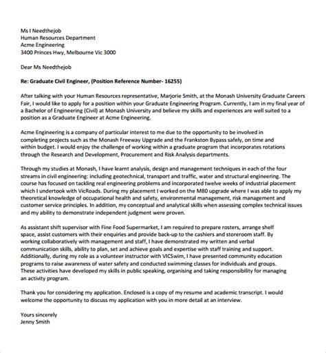 Free 10 Sample Communication Cover Letter Templates In Pdf