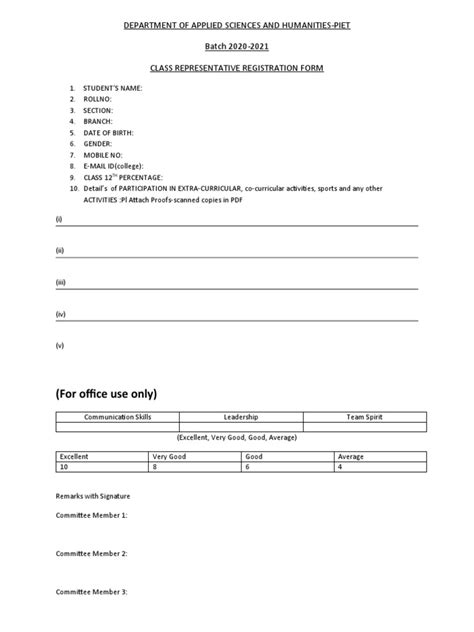 Class Representative Pdf