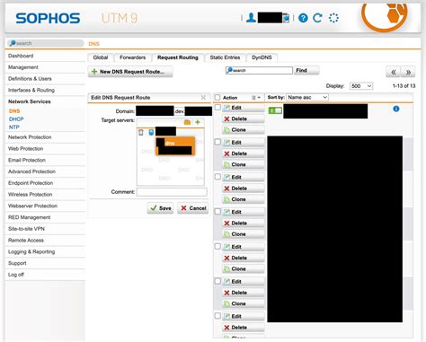 Site To Site VPN DNS Request Problem General Discussion UTM Firewall Sophos Community
