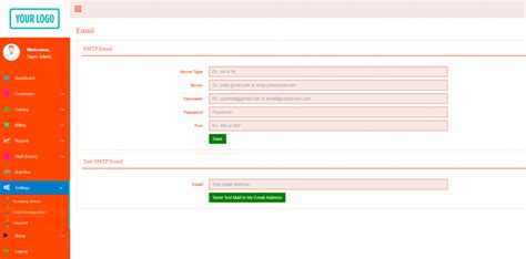 SMTP Email Settings Configure Your Email Server