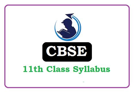 Cbse 11th Class Syllabus 2025 All Subject Pdf