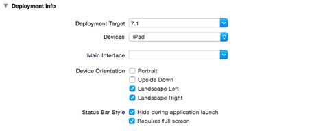 Xcode Is It Possible To Opt Your Ipad App Out Of Multitasking On Ios