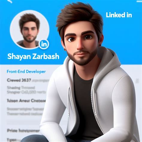 shayan zarbash on linkedin منم با این عکس اومدم تو بازی البته با