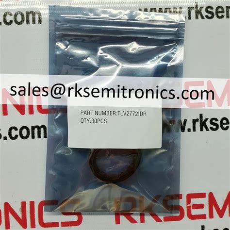 Tlv2772idr Operational Amplifiers Op Amps Dual 27 V High Slew Rate R To R Output At Rs 52