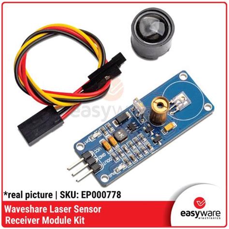 Jual Waveshare Laser Sensor Receiver Module Kit Kota Bandung