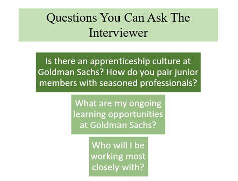 Goldman Sachs Interview Questions