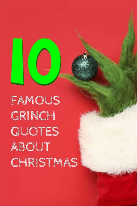 35 Most Memorable Quotes From How The Grinch Stole Christmas Artofit