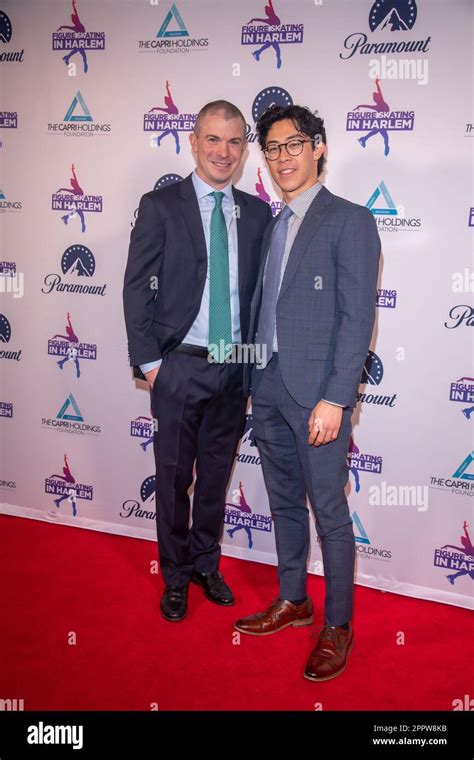 New York United States 24th Apr 2023 Timothy Goebel And Nathan Chen