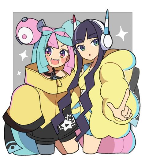 Iono And Elesa Pokemon And 2 More Drawn By Kokashiho Danbooru