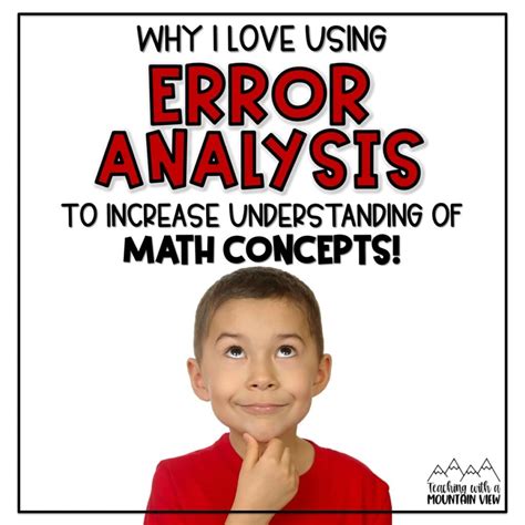 Error Analysis Conceptual Vs Computation Errors Twamv