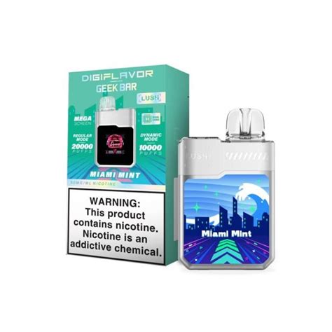Cool Mint Geek Bar Pulse X Edition 25000 Puffs 5 Nic